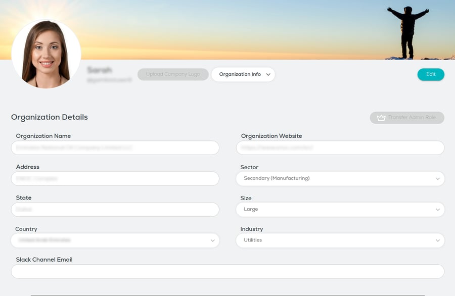 Managing your organization details and preferences - Wellics